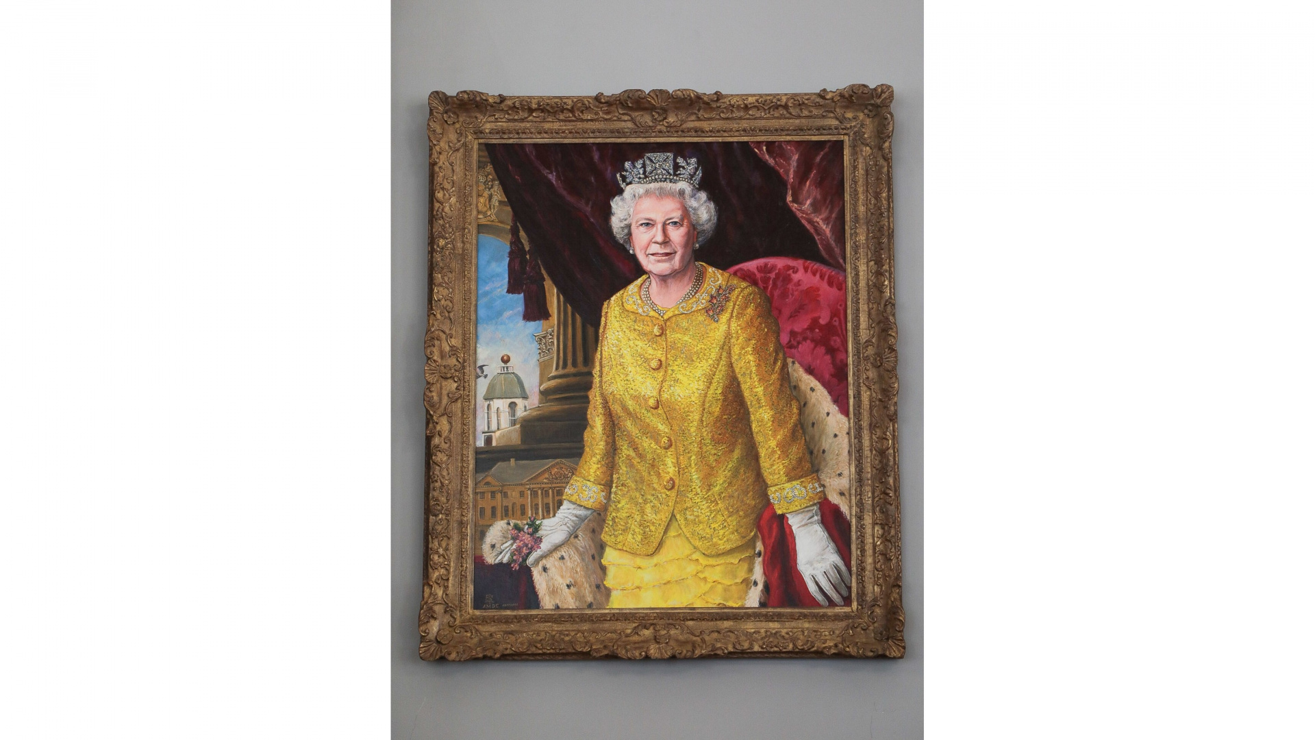 Queen Elizabeth Portrait 2024
