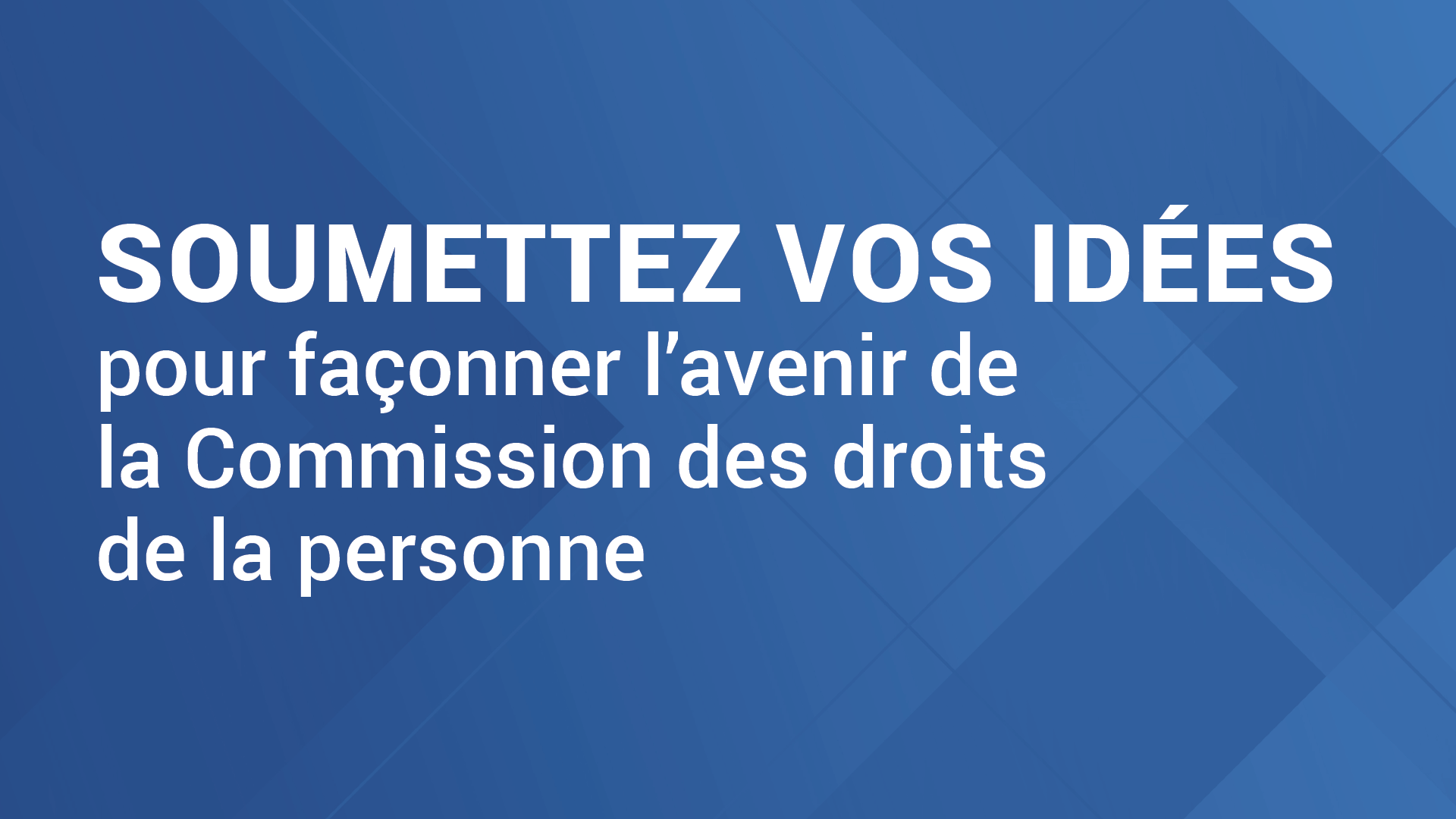 Les gens de la Nouvelle-Écosse peuvent contribuer à la modernisation de ...